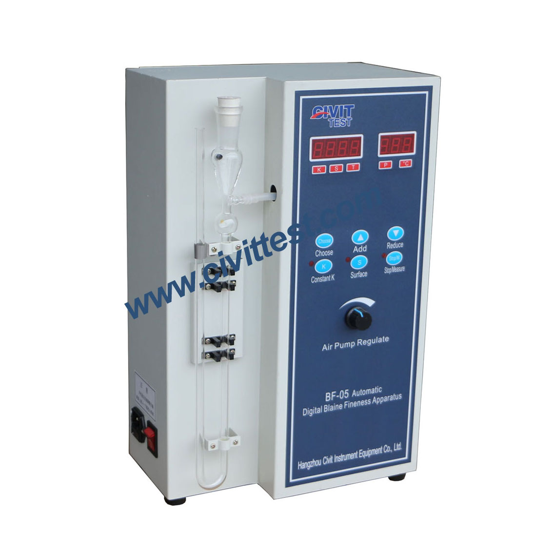Blaine Fineness Apparatus (Air Permeability Apparatus) Digital type BF ...